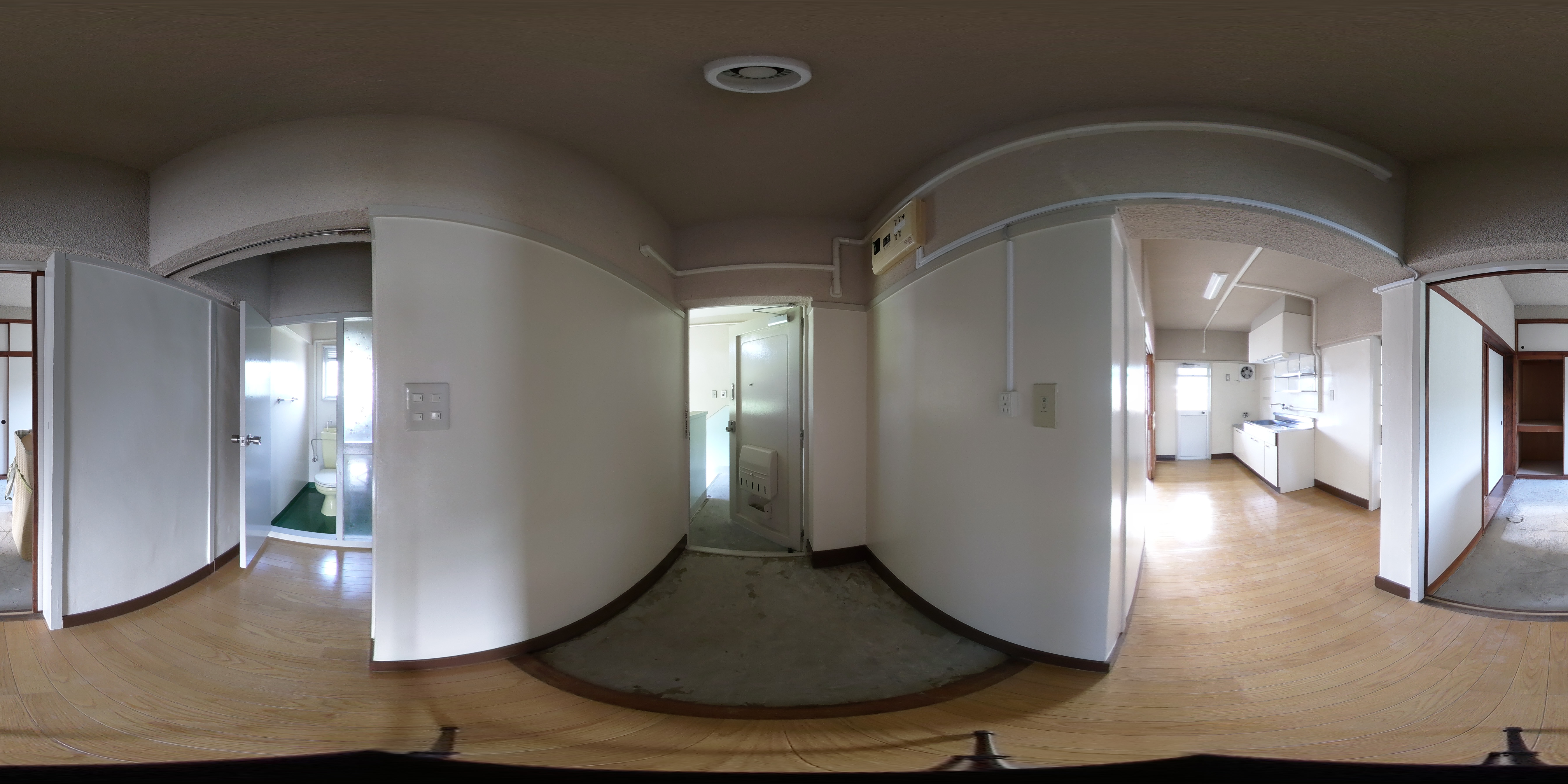 青山住宅 C棟 偶数号室｜別府市